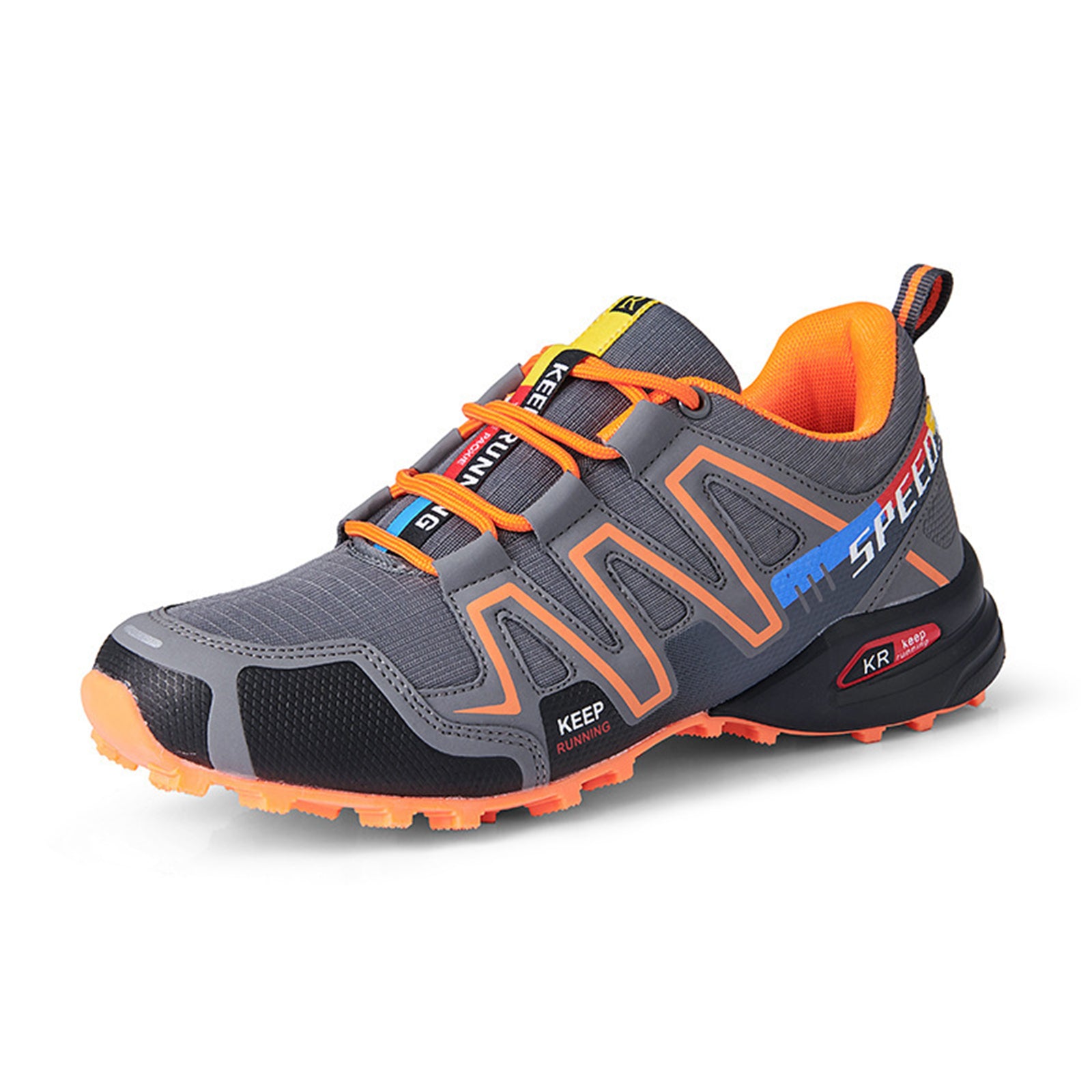 Hyfol CASUAL LIGHTWEIGHT CONTRASTING COLOR DRAWSTRING OUTDOOR SPORT SHOES