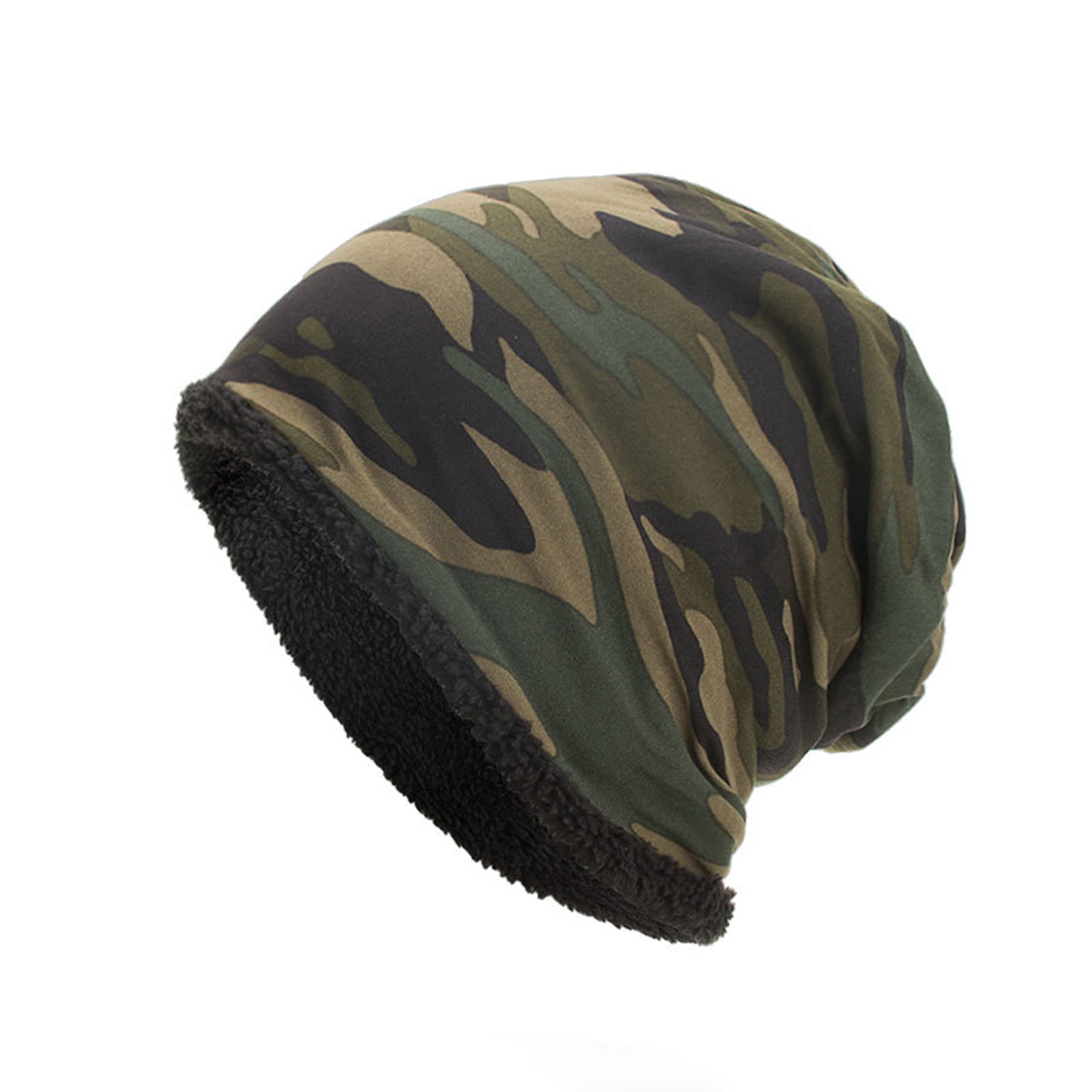 Hyfol Camouflage plush cap stack cap